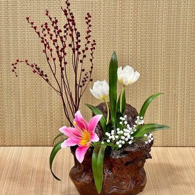 ORCHID CLAY FLOWER, Flower Arrangement, Decorative Cattleya Flower for ...