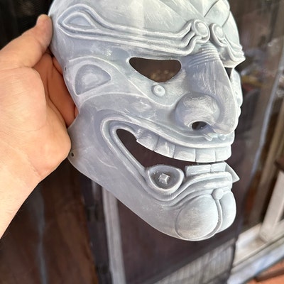 Oni Mask Resin 3D Print - Etsy