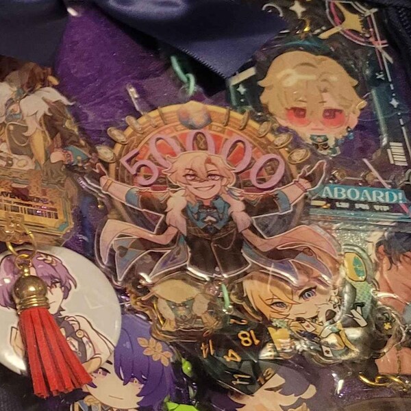 Sunday Boss Charm - Honkai Star Rail - Etsy
