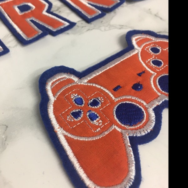 Video Game Controller Sony Playstation PS3 PS2 Style Applique ...