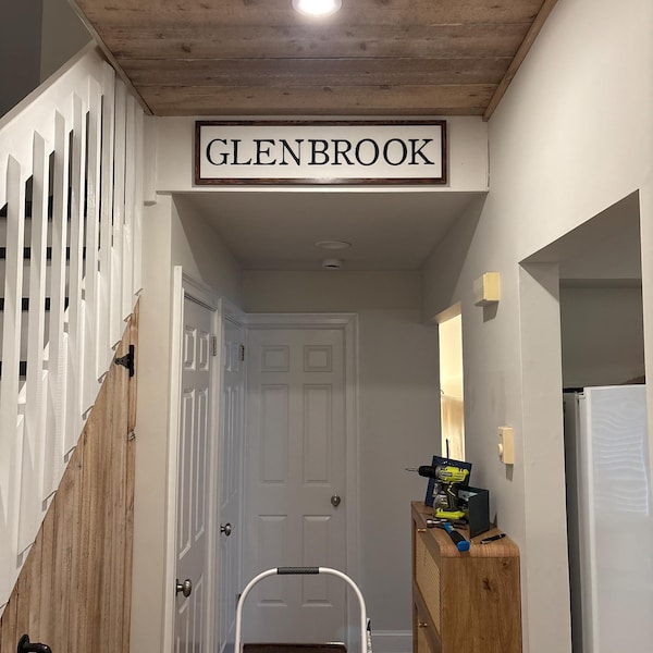 Custom Wood Sign, Custom City Name Sign, City Name Sign, Housewarming ...