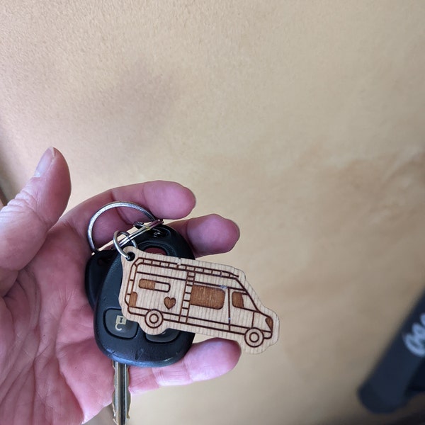 Class B Camper Keychain Vanlife Keychain Camper Van Keychain Camping ...
