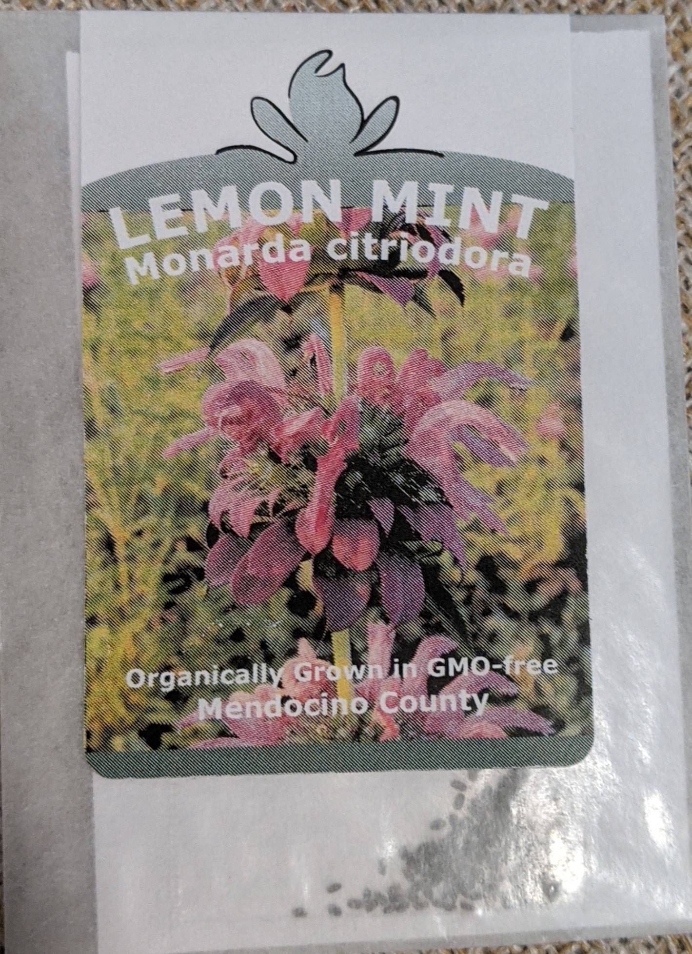 Organic Lemon Mint