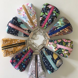 Key Fob Coin Pouch Pattern - Etsy