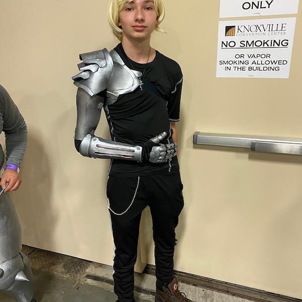 Edward Elric Automail Arm Full Metal Alchemist Instructional Pattern ...