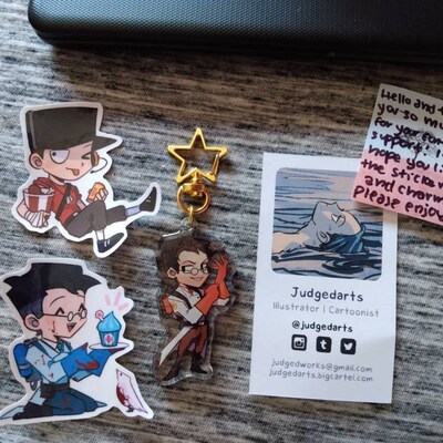 Team Fortress 2 TF2 Stickers - Etsy