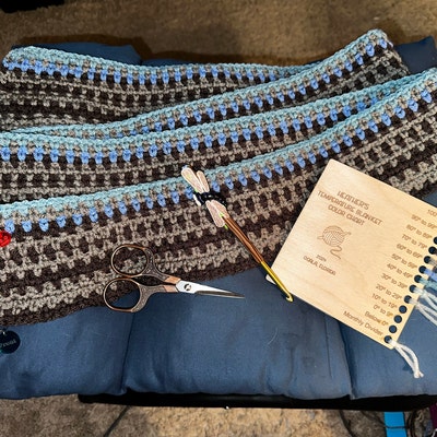 Personalized Temperature Blanket Color Chart 2024 Temperature Blanket ...