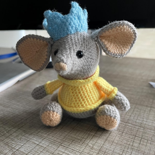 Amigurumi Crochet Pattern - Albert the Mouse (ENGLISH ONLY) - Etsy