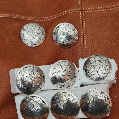 Conchos Screw Back, Conchos for Belts, Conchos Guitar Strap Conchos for ...