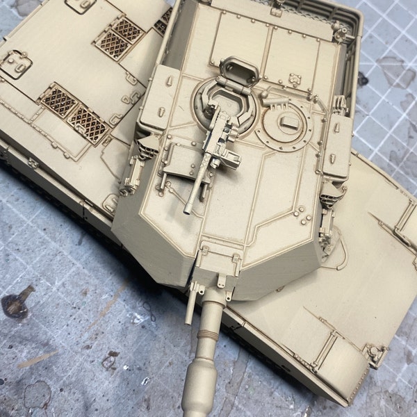 M1A1 Abrams US Army Main Battle Tank - 3D Resin Printed 28mm / 20mm ...