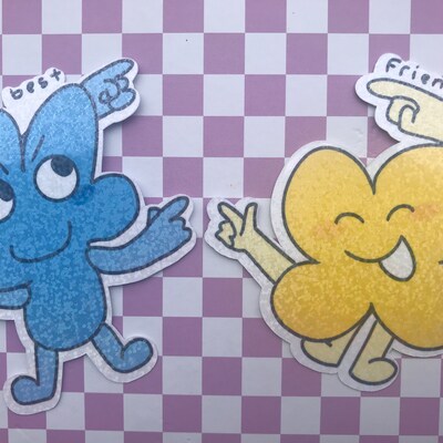 BFB STICKER PACK Four X Holographic Sticker - Etsy