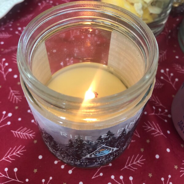 Space Themed Soy Wax Candle | Musk Ozone Candle | Masculine Candle ...