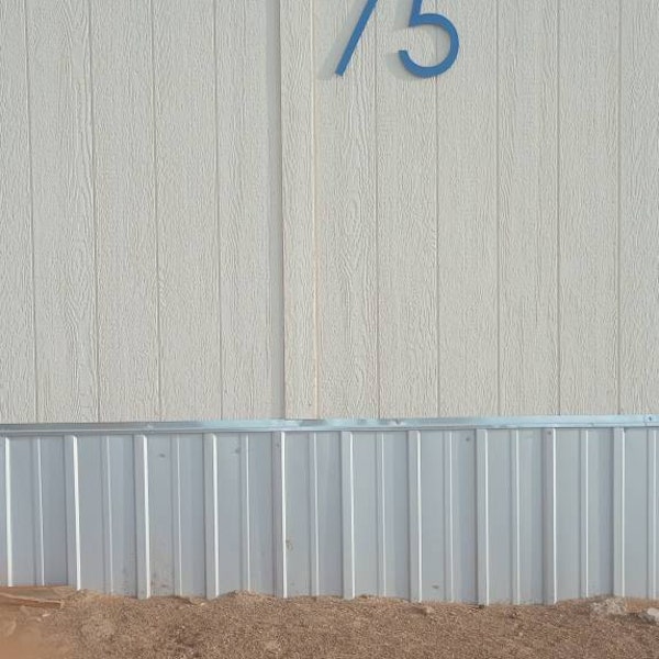 12 Inch Modern House Numbers Letters - Etsy