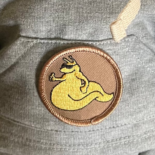 Cool Slug Patch - 2 Inch Diameter Embroidered Patch - Etsy
