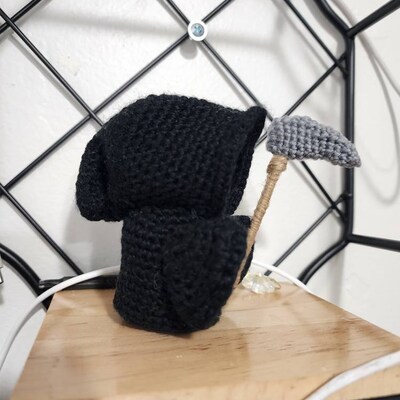 Amigurumi Grim Reaper Crochet Pattern, Death, Halloween, Scary, Spooky ...