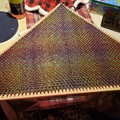 3 Ft RG Triangle Weaving Loom Regular Gauge Shawl Loom - Etsy