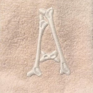 Embossed 3D Puff Embroidery Font Puff Foam Embroidery Font Puffy ...