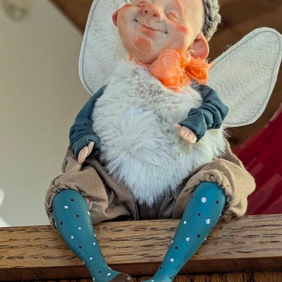 Magic Bug With Wings, Forest Creature Fairy Figurine, Fine Art Doll ...