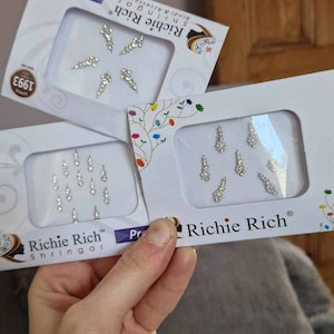 Gold Fake Nose Studs Stickers,85 Gold Belly Dance Art Small Round Stick ...