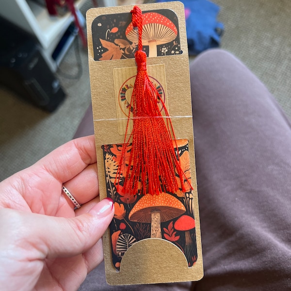 Van Gogh Starry Night Bookmark With Tassel, Double-sided, Laminated ...