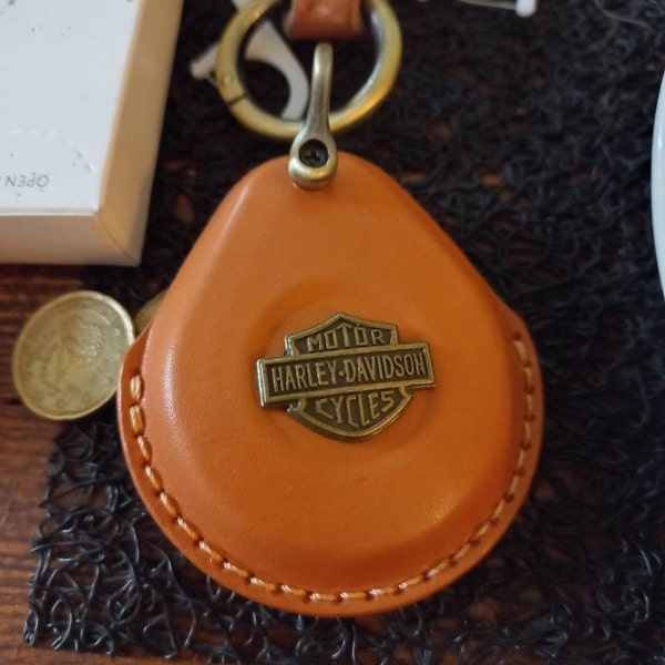 Harley Key Fob Case: Stylish Leather Key Cover for 1200 Street Glide ...