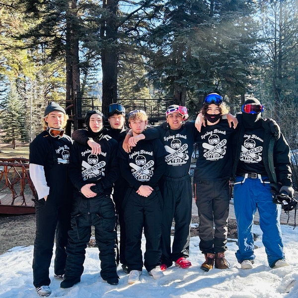 Custom Snowboarding Trip T-shirts, Hoodies, and Long Sleeve Shirts ...