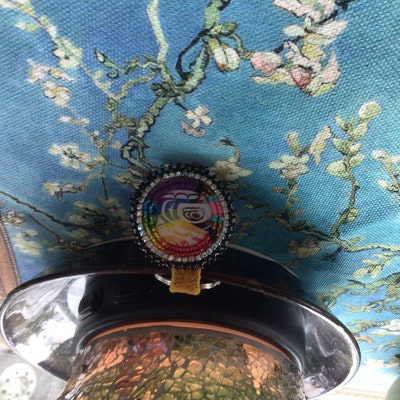 Ribbon Skirt Metis Indigenous Blueberries Berry Blue Pockets Buttons ...