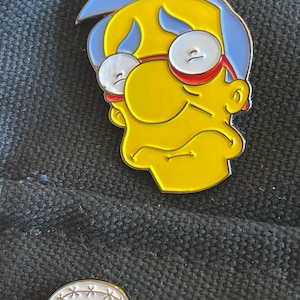 Crying Milhouse 1.5" Soft Enamel Pin - Etsy