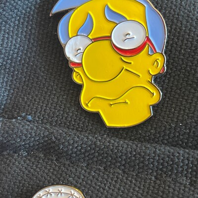 Crying Milhouse 1.5 Soft Enamel Pin - Etsy