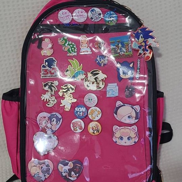 The Showcase 3.0 - Ita Bag, Pin Display Bag, Clear Pocket Display ...