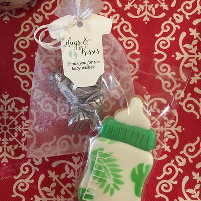 Hugs and Kisses Baby Shower Tags Hugs and Kisses Baby Wishes - Etsy