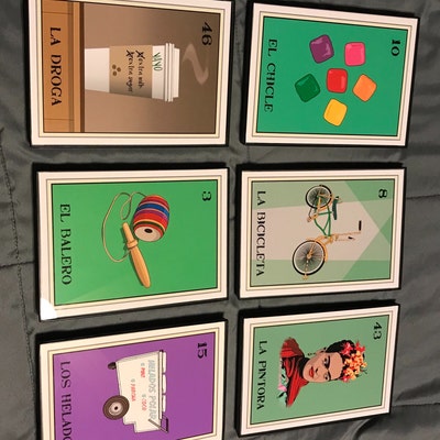 Any 5 5x7 Loteria Art Prints la Loteria,art Gifts,folk Art Gifts ...