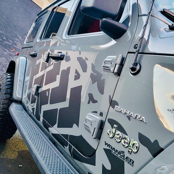 Lower Mud Splash Design Decal Sticker Compatible With Toyota Land ...