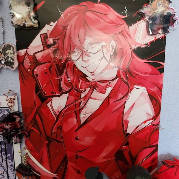 Grell Poster - Etsy