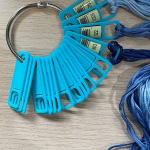 MIDI Floss Thread Drops With Label Tag Slot Cross Stitch, Embroidery ...
