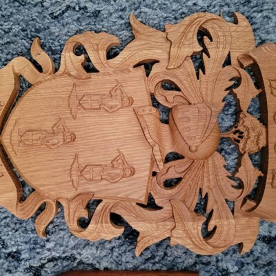 Flamion Family Crest Coat of Arms Personalized Wedding - Etsy