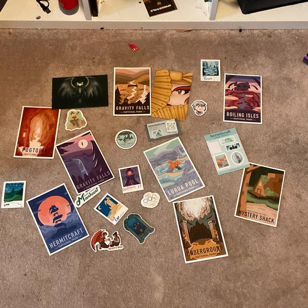 Pines Family & Bill Cipher Sticker Sheet - Etsy