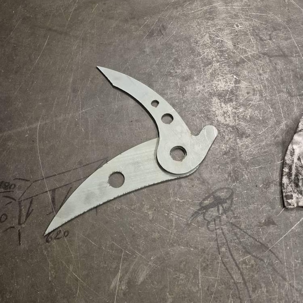 BBQ Smoker Door Hinge Set (digital Dxf Files), for 22" or Less Pit ...