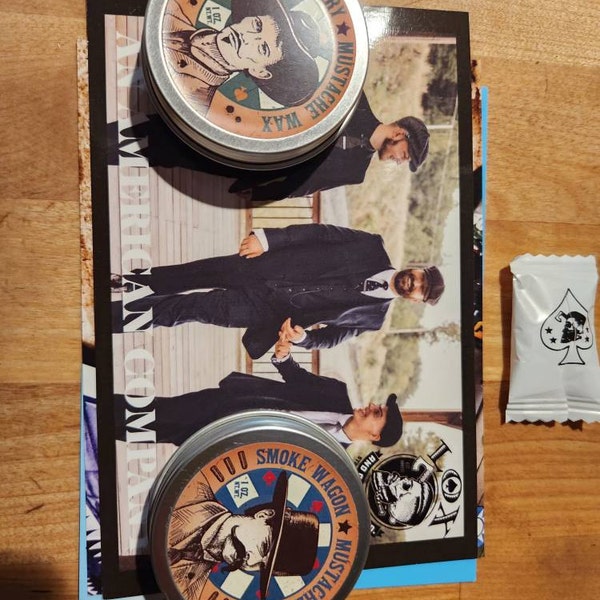 Organic Mustache Wax, Strong Stache Wax for Men, Strong Hold Mustache ...