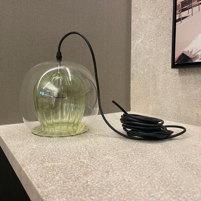 Hand Blown Glass Pendant Light, Kitchen Island Light , Ceiling Light ...