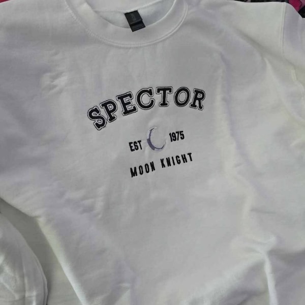 Spector, Moonknight, Moonknight Sweatshirt, Spector Embroidered ...