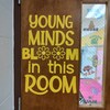 Young Minds Bloom in This Room Classroom Door Vinyl Wall Decal School ...