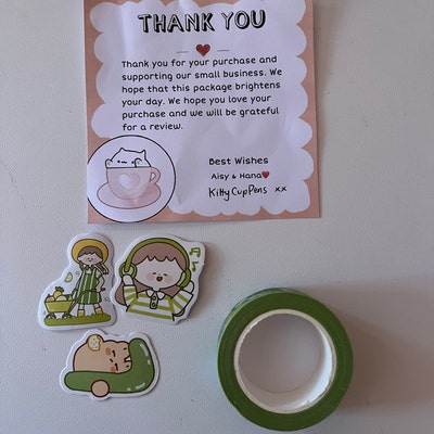 Kawaii Erasable Fineline Gel Pen Animal Bear Mouse Panda - Etsy