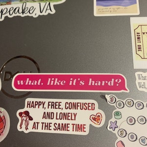 Year 3000 Sticker Fangirl Jonas Brothers Sticker for Laptops, Water ...