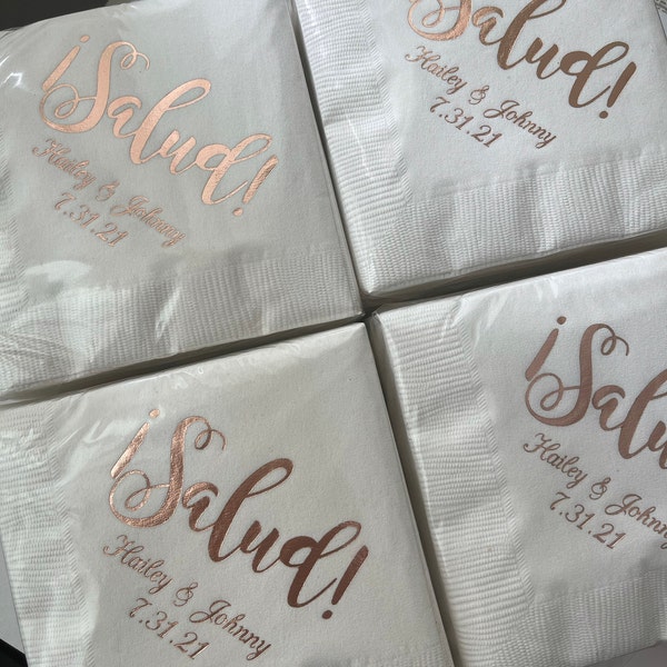 Personalized Napkins, Custom Napkins, Event Napkins, Wedding Napkins ...