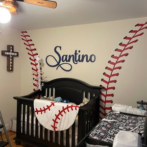 Landon Boy Baby Name Sign for Nursery Decor Custom Wooden Nursery ...