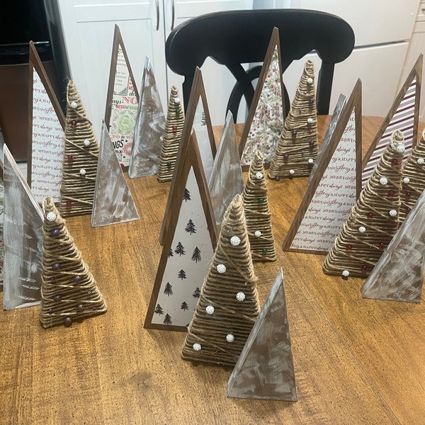 Wood Trees, Craft Trees, DIY Trees, Christmas Tree, Tree Shapes, Tree ...