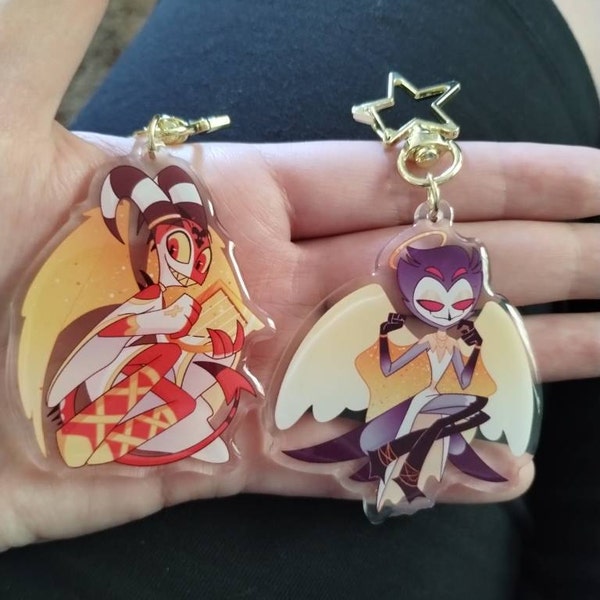 Helluva Angels Keychains - Etsy