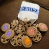 Milk & Cookies Memory Game PATTERN ONLY Original Stitchedbyshari Design ...