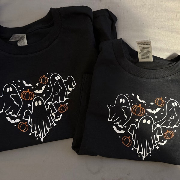 Ghost Heart SVG, Halloween Svg, Spooky Season Svg, Ghost Clip Art, Boo ...